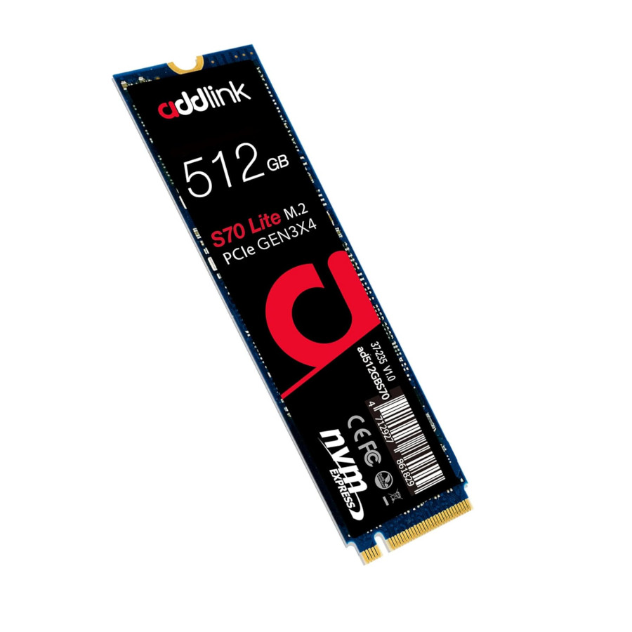 Addlink S70 Lite 512GB M.2 PCIE Gen3 NVME SSD - Thaher.Tech